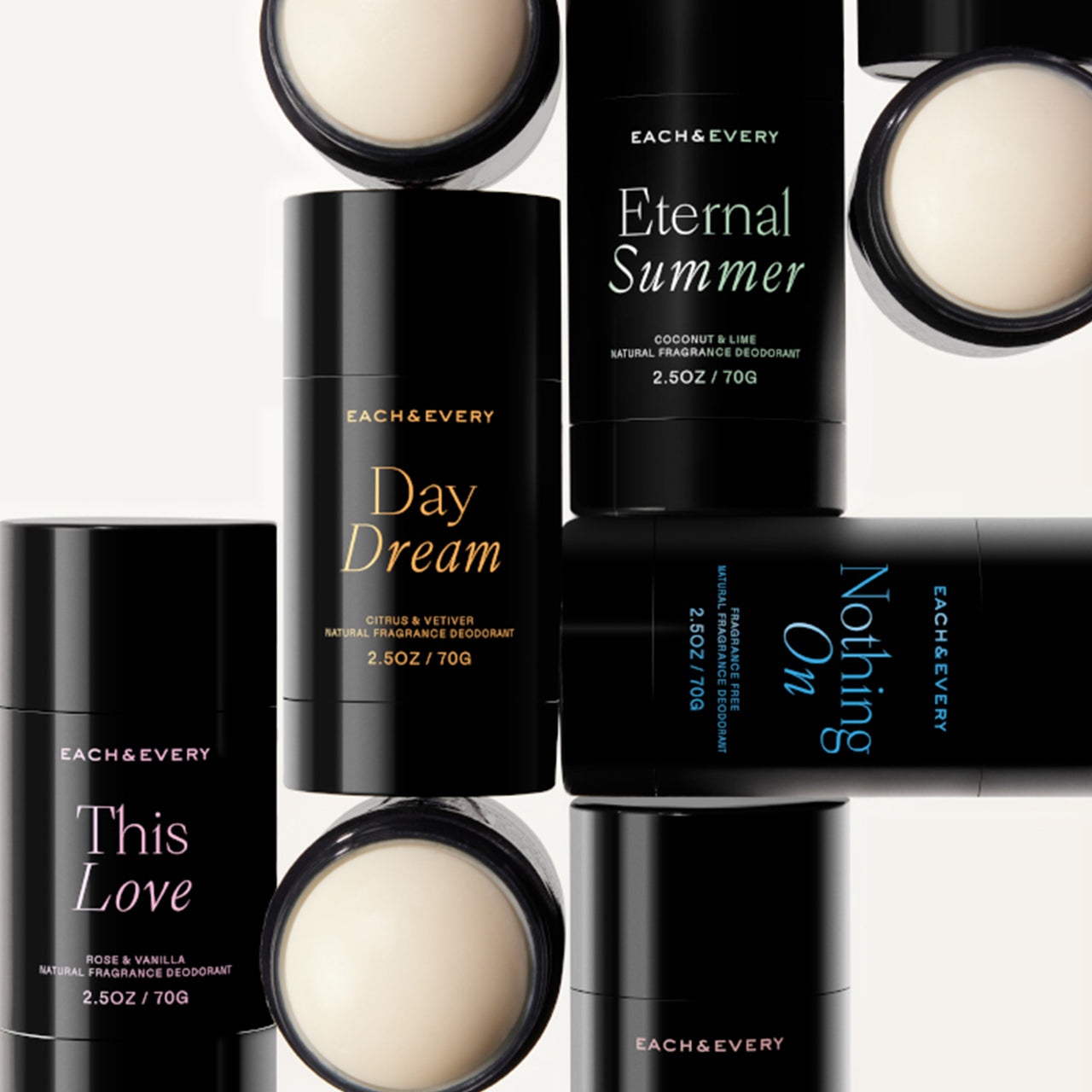 Each & Every Natural Fragrance Deodorant | After Glow - Raspberry ...