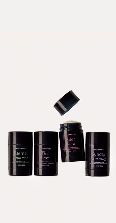Each & Every Natural Fragrance Deodorant | Mini Deodorant Discovery Set ...