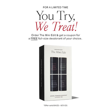Each & Every Natural Fragrance Deodorant | Mini Deodorant Discovery Set ...