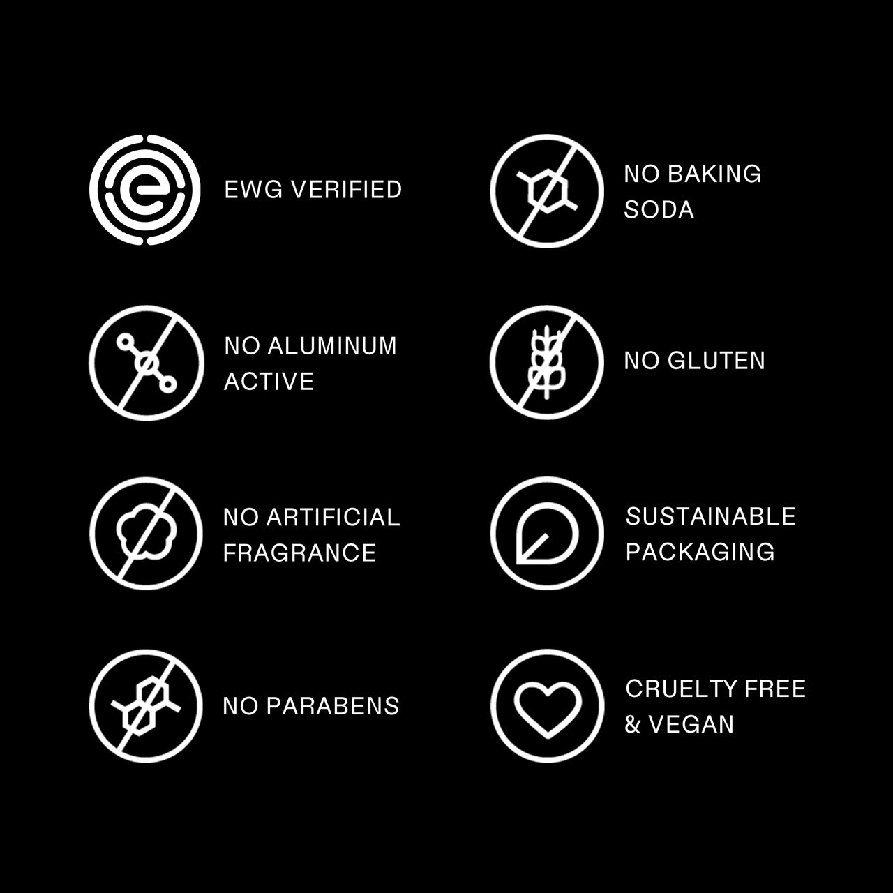 Each & Every Natural Fragrance Deodorant | Nothing On - Unscented ...